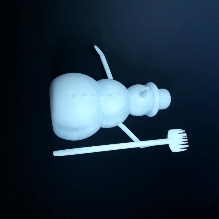 3D Printable Snowman by Cunibon