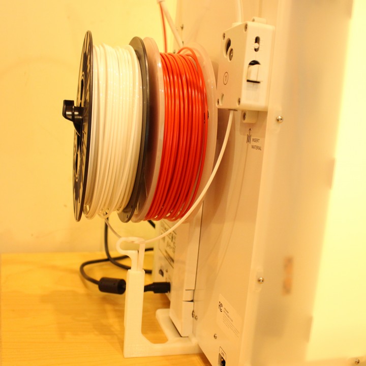 3D Printable Ultimaker 3 Extended Filament Guide by Steve Wagg