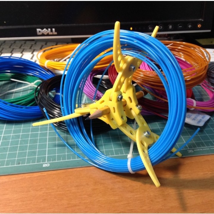 3D Printable Spool transformer by Valera Perinski