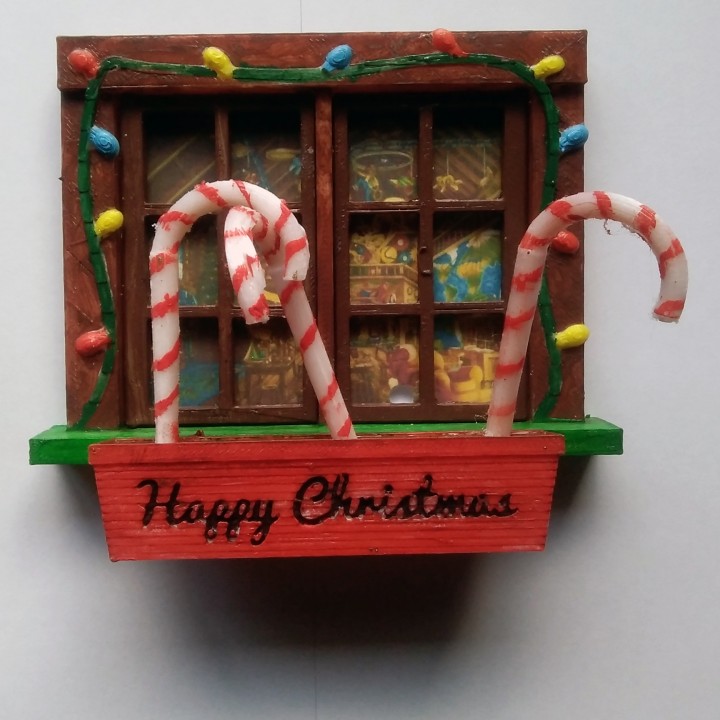 3D Printable Elf Window by Wayne Jordan