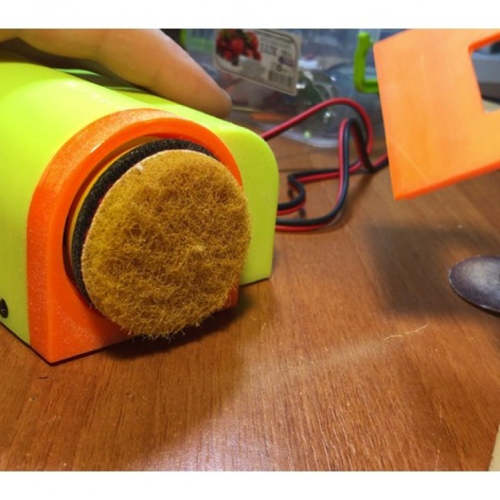 3D Printable Mini Disc Sander D50mm by Valera Perinski