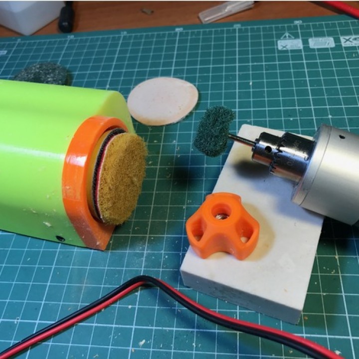 3D Printable Knob for nuts M8 by Valera Perinski