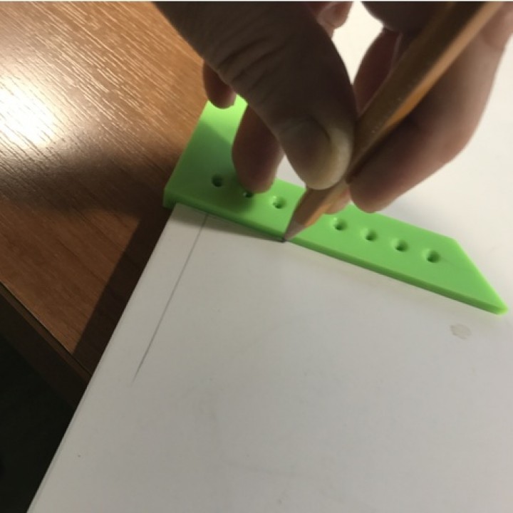 3D Printable Setsquare by Valera Perinski