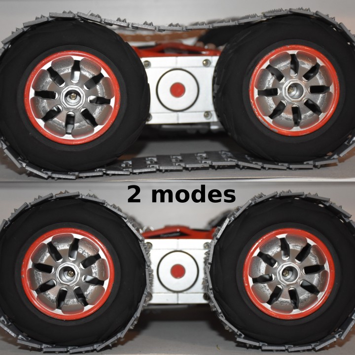 3D Printable Snow chain für RC-cars by Daniel C.