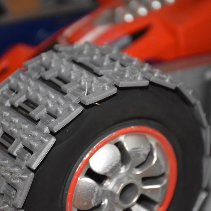 3D Printable Snow chain für RC-cars by Daniel C.