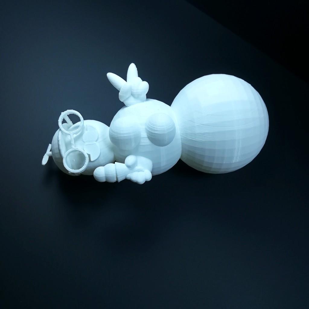 3D Printable Frantic Migelo-Curcan by Sommer Fisher