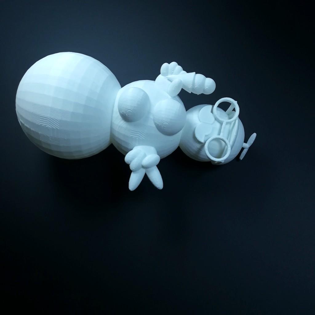 3D Printable Frantic Migelo-Curcan by Sommer Fisher