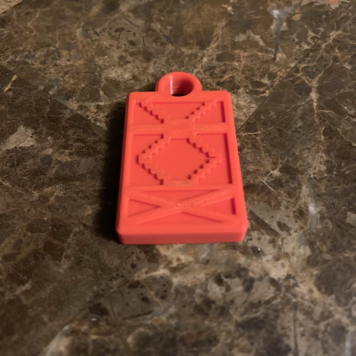 3D Printable Filament Color Swatch by Noah Ramirez