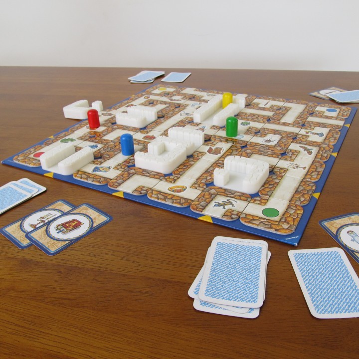 3D Printable The aMAZEing Labyrinth Tiles by inProgressDesigns