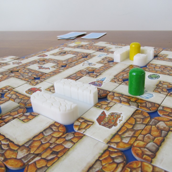 3D Printable The aMAZEing Labyrinth Tiles by inProgressDesigns