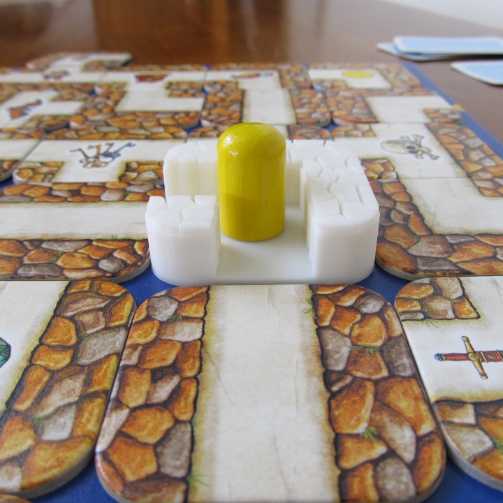 3D Printable The aMAZEing Labyrinth Tiles by inProgressDesigns