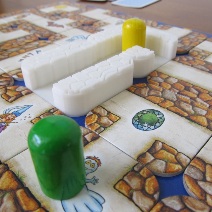 3D Printable The aMAZEing Labyrinth Tiles by inProgressDesigns