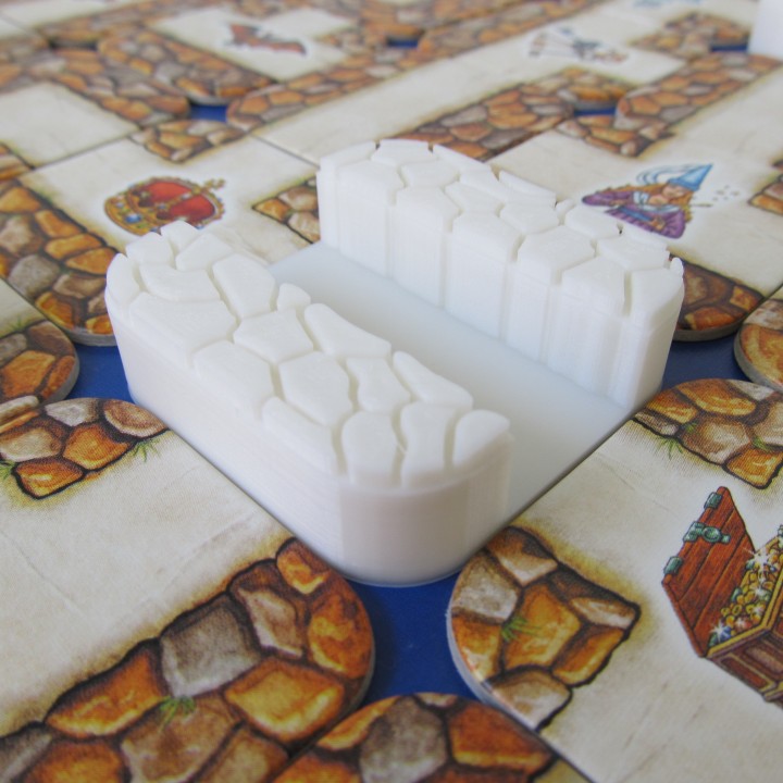 3D Printable The aMAZEing Labyrinth Tiles by inProgressDesigns