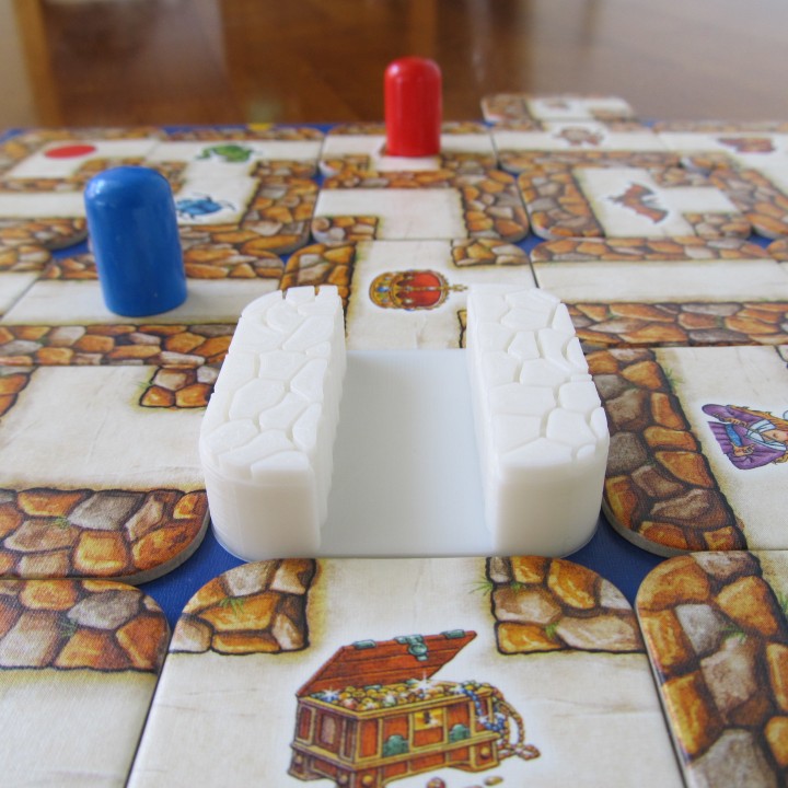 3D Printable The aMAZEing Labyrinth Tiles by inProgressDesigns