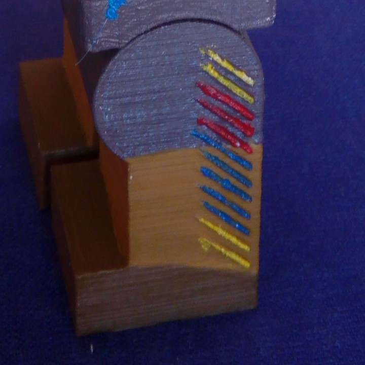 3D Printable LEGS NATIVE AMERICAN LEGO GIANT (VILLAGE PEOPLE by MYT