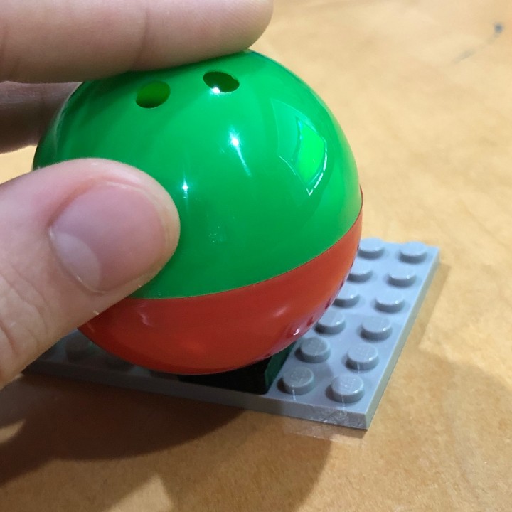 3D Printable Lego Connector Piece by Nicholas Dienstbier