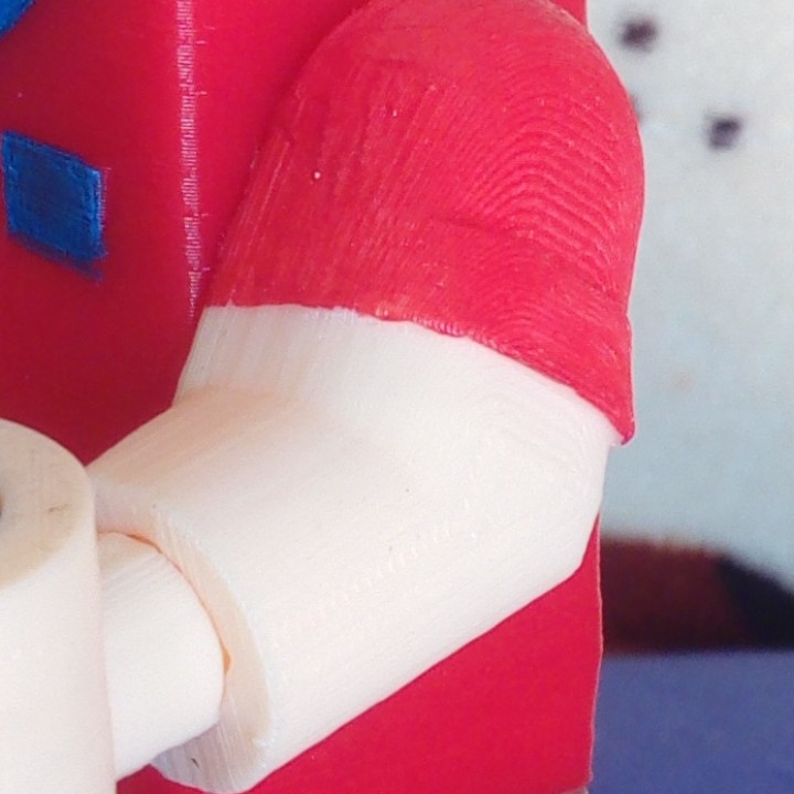 3D Printable ARMS COWBOY LEGO GIANT (VILLAGE PEOPLE) by MYT