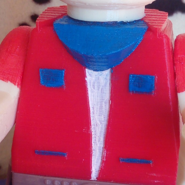 3D Printable BODY COWBOY LEGO GIANT (VILLAGE PEOPLE) by MYT
