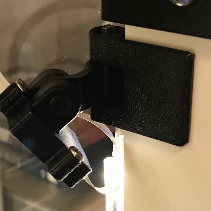 3D Printable Raspberry Pi Camera V2 Articulated Mount by Nathan Whitchurch
