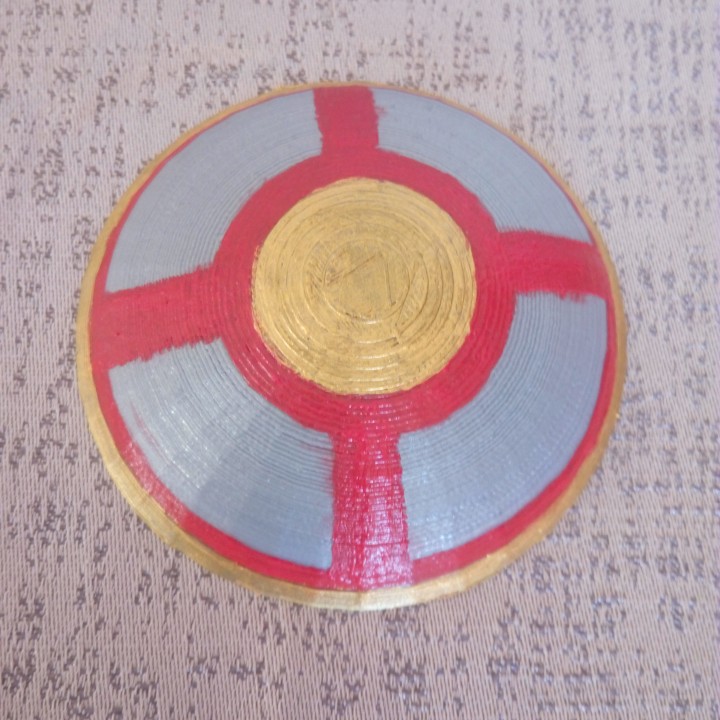 3D Printable SHIELD GREEK HOPLITA LEGO GIANT by MYT