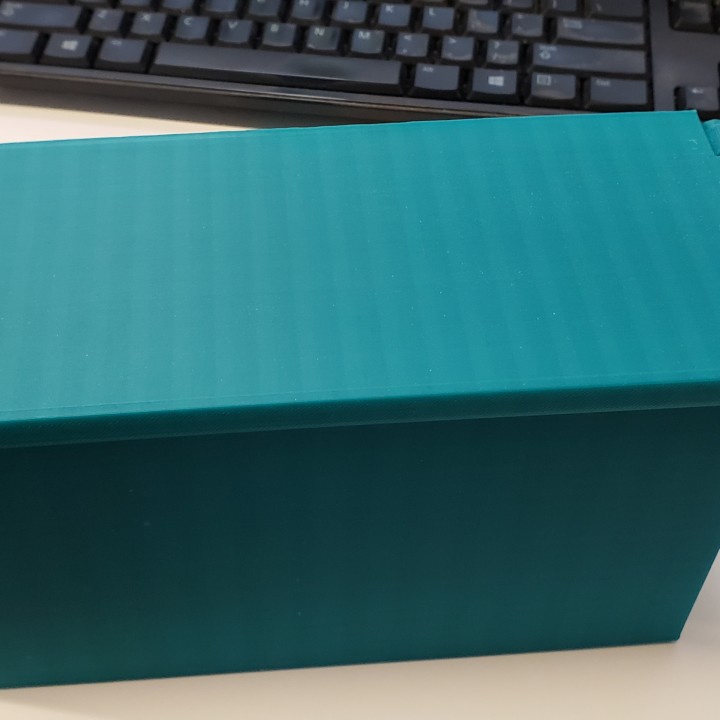 3D Printable Nerf Dart Ammo Can by Peter R Morgenthaler