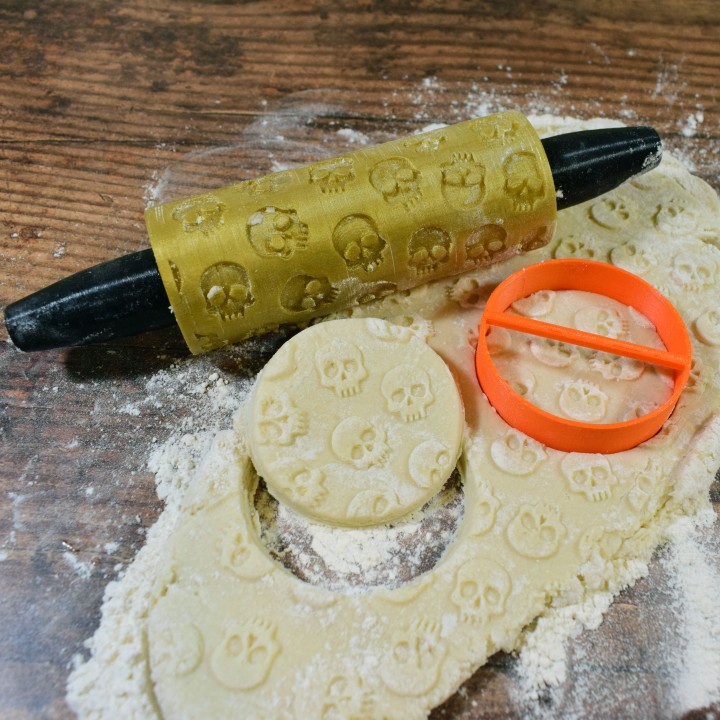 3D Printable [Commercial Use License] Cookie Pattern Roller Bundle by ...