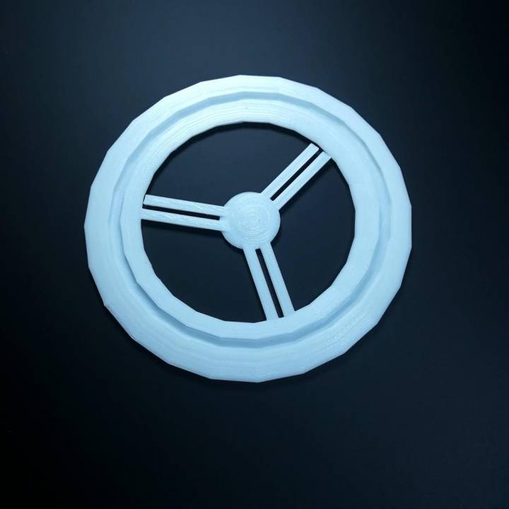 3D Printable Steering Wheel by Anne Rowsell