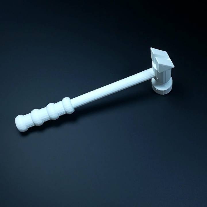 3D Printable toy hammer by Anne Rowsell