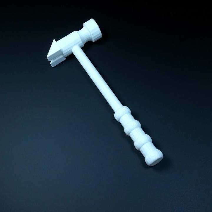 3D Printable toy hammer by Anne Rowsell