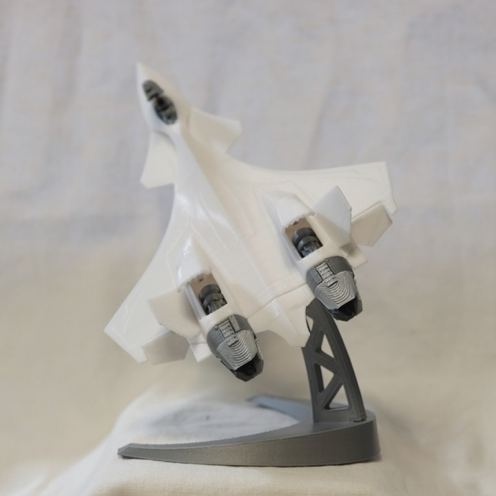 3D Printable Jet Fighter by JWoong