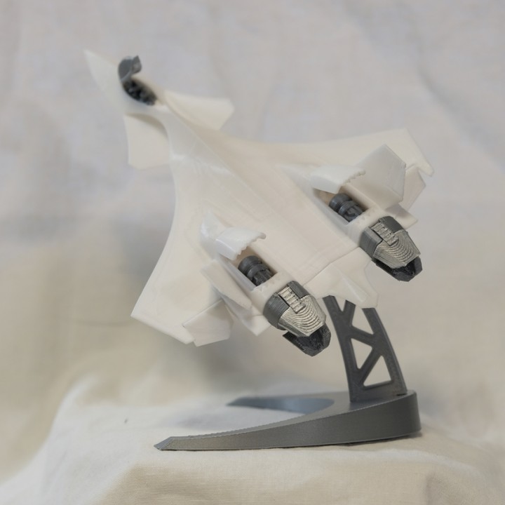 3D Printable Jet Fighter by JWoong