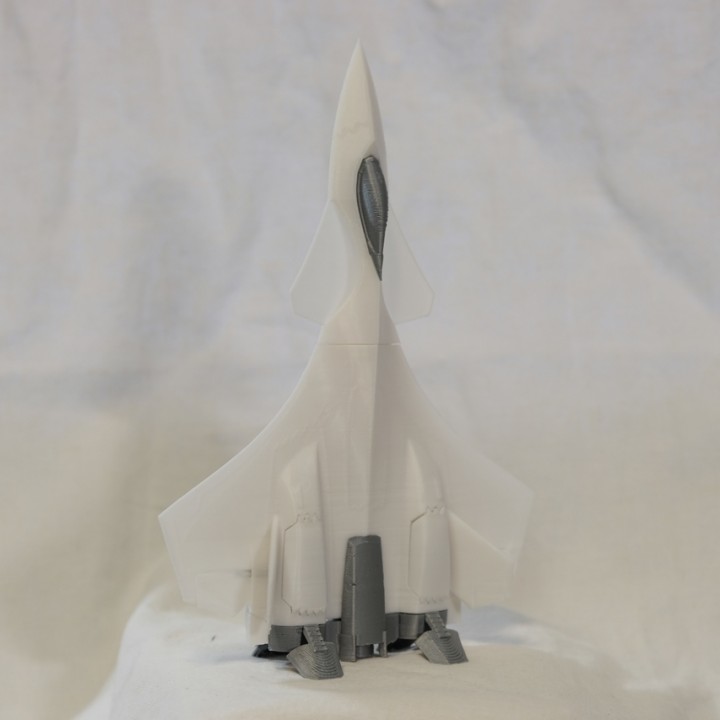 3D Printable Jet Fighter by JWoong