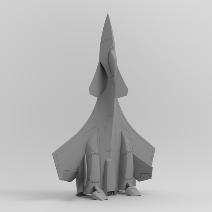 3D Printable Jet Fighter by JWoong