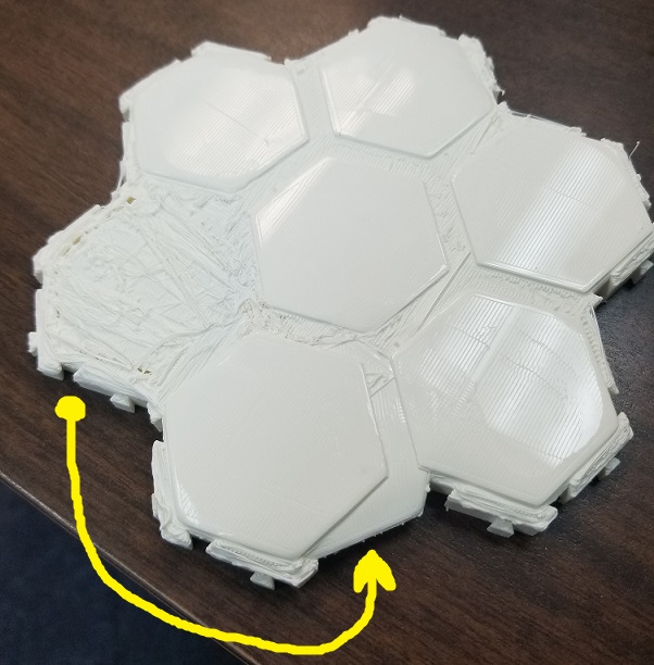 3D Printable Hexagonal Tabletop RPG Terrain by William R Mulder