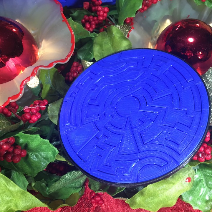 3D Printable Circle Puzzle 2-Pack by Jordan Dubois