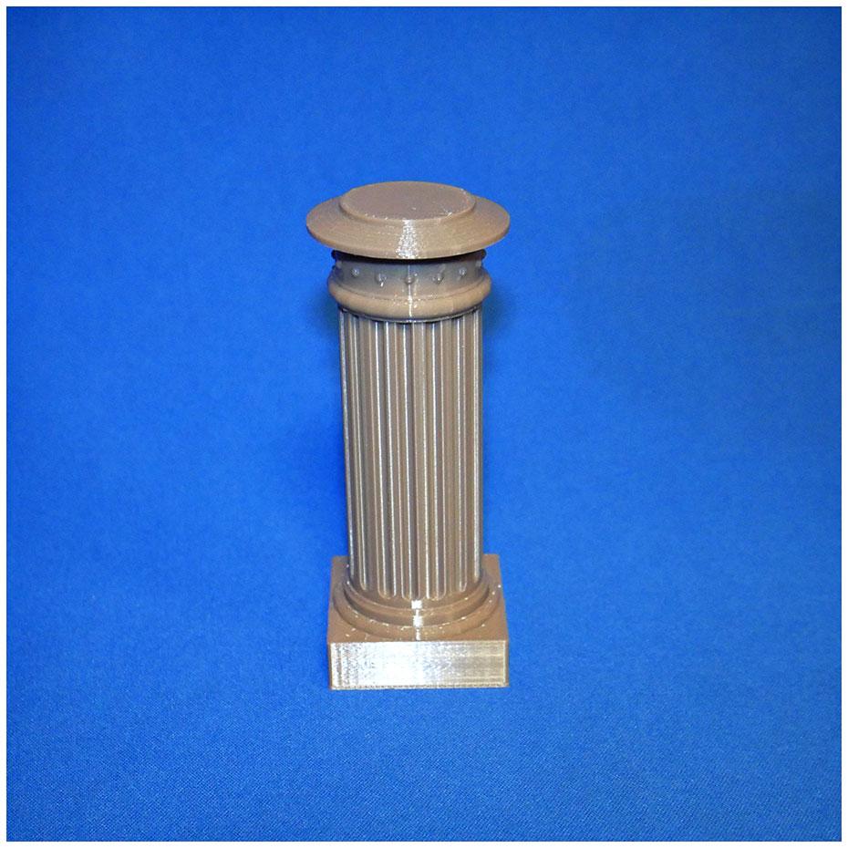 3D Printable Socket / Pillar by Philip Meys