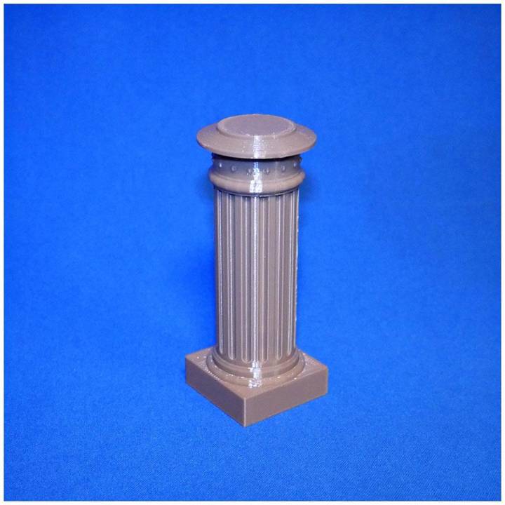 3D Printable Socket / Pillar by Philip Meys