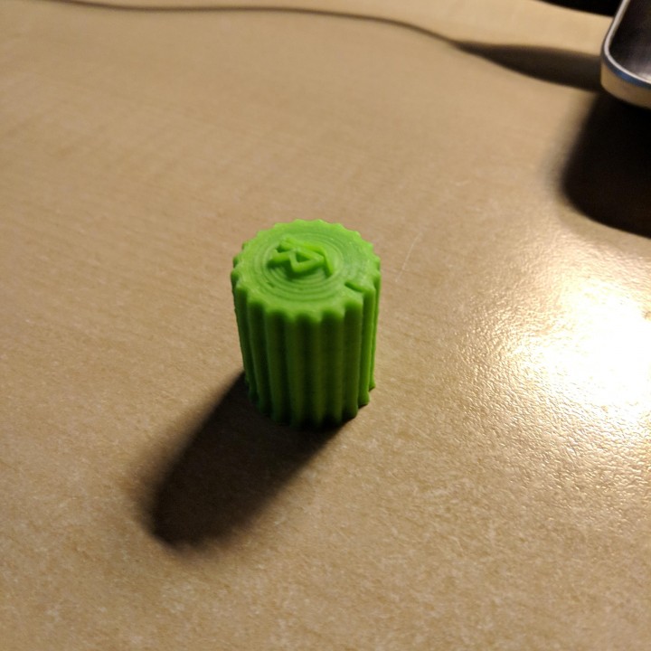 3D Printable Personalized Knob by Nicolò Torricelli