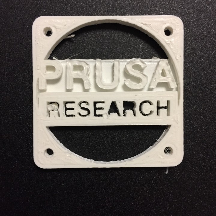 3D Printable Prusa i3 MK3 noctua fan cover by Mateo Miličević