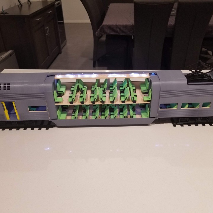 3D Printable NSW Trains V Set by Michael Penellum