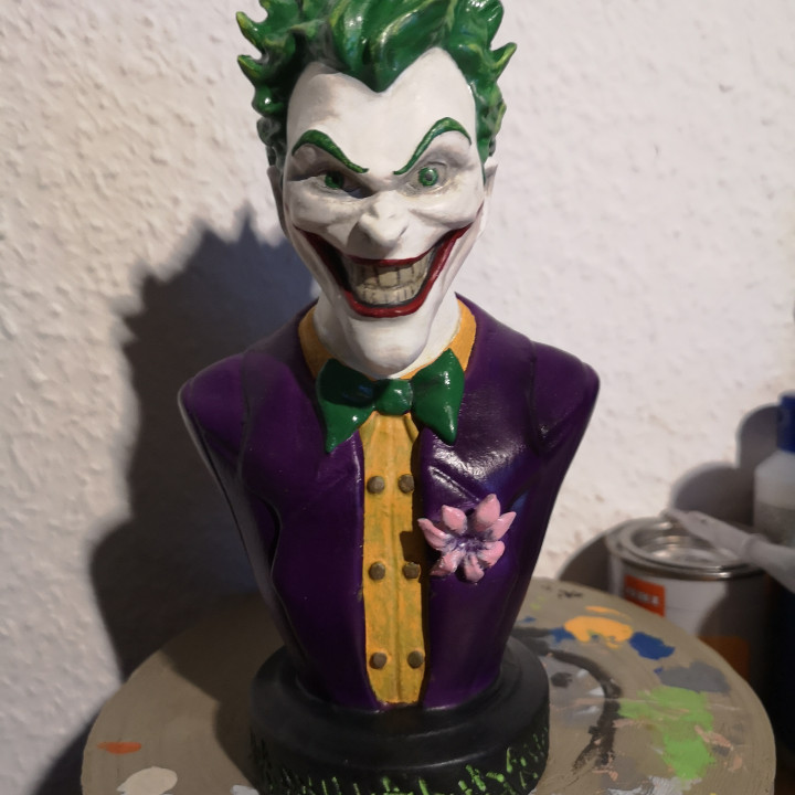 3D Print of Joker bust by Whiro