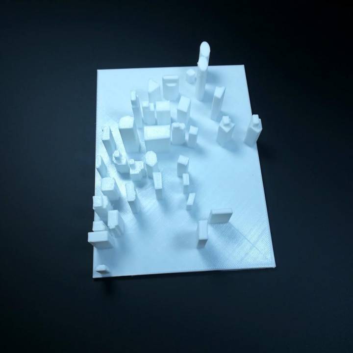 3D Printable City by Rory Squires