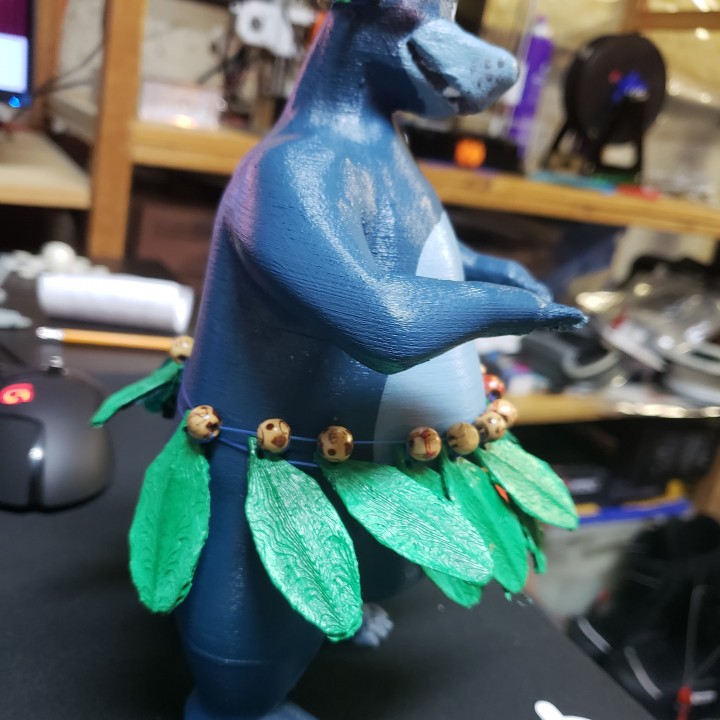 3D Printable Baloo by mathew Delapa