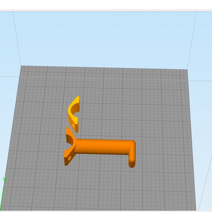 3D Printable Air compressor gun hook by Flammenwerfer