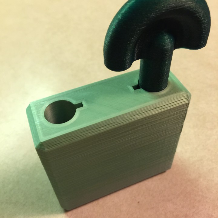 3D Printable Lock for Lockpick Puzzles by Dommm