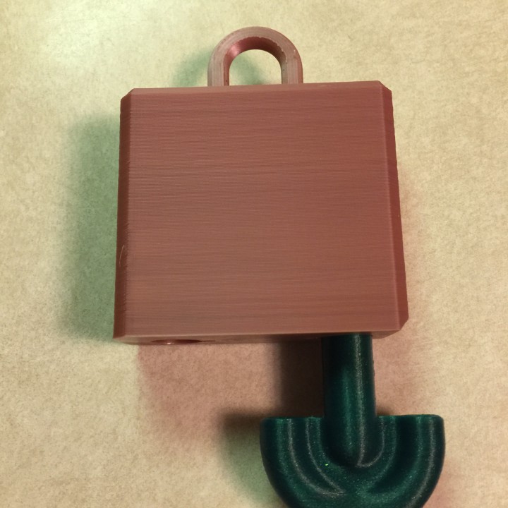 3D Printable Lock for Lockpick Puzzles by Dommm