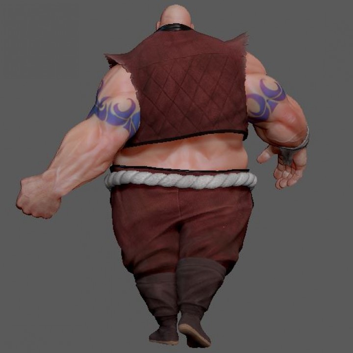 3D Printable Earthquake Man by Deleted User