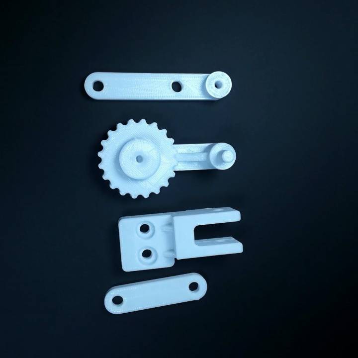 3D Printable FILAMENT GUIDE, EXTENDABLE by JP Jacobs