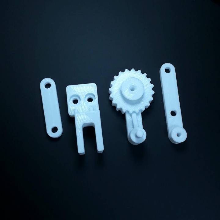3D Printable FILAMENT GUIDE, EXTENDABLE by JP Jacobs