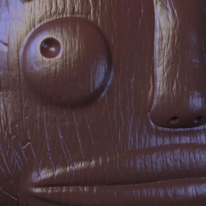 3D Printable Goron Mask by Pablo Garcia